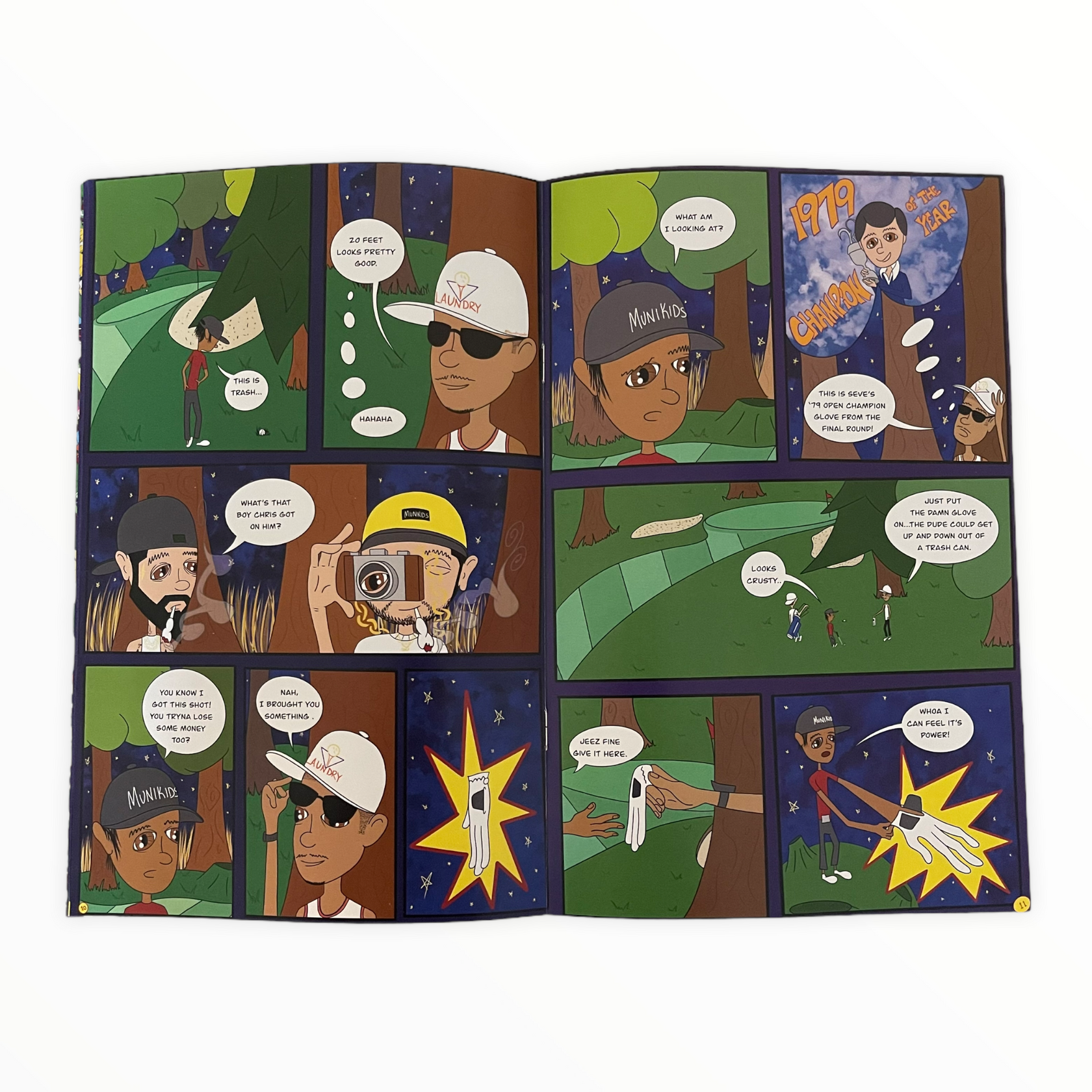 Golf Comic Book | Planet Golf Comic Book – Muni Kids®